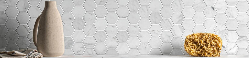 Hexagon Mosaic Tiles | Hexagon Tile for Shower Floors