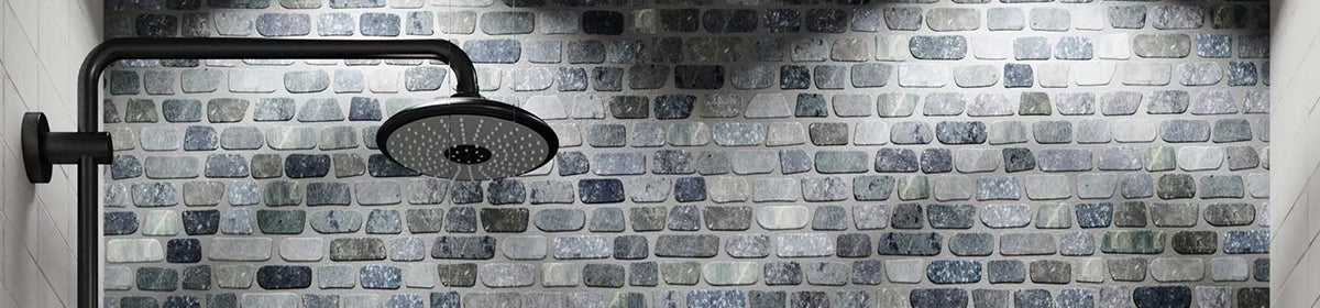 Buy Tempest Black Tiles Online | Pebble Tile Shop