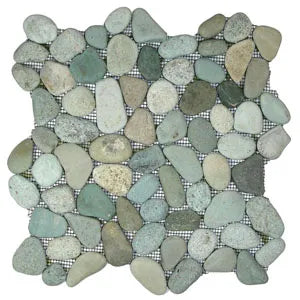 Sea Green Pebble Tiles | Pebble Tile Shop