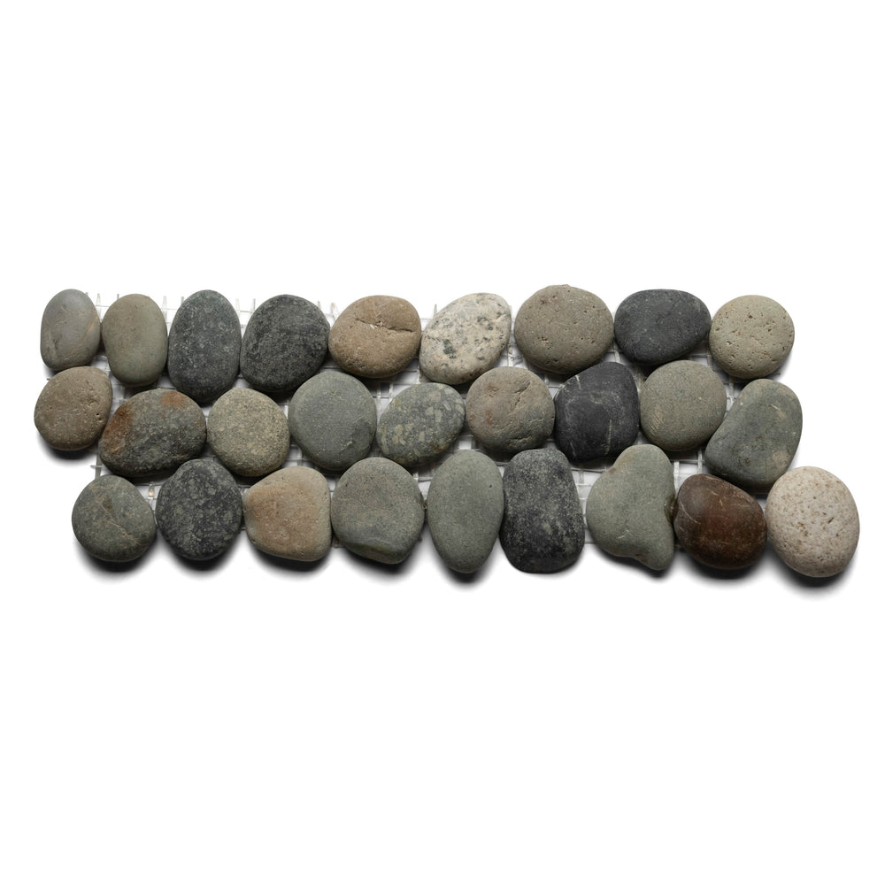 Bali Ocean Pebble Tile Border | Pebble Tile Shop